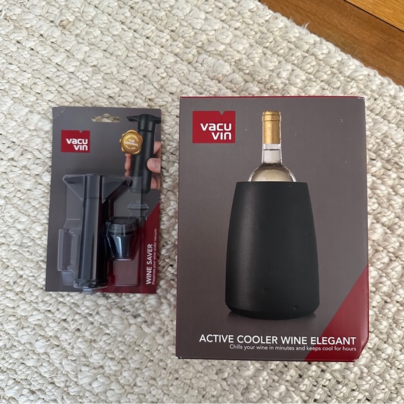 Vacu Vin | Kitchen | Vacu Vin Wine Cooler And Wine Saver | Poshmark